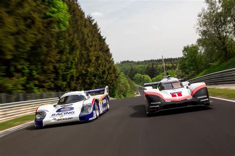 WEC Vidéo Les Porsche 919 Hybrid Evo et 956 C en action au Nürburgring