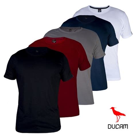 Kit 5 Camisetas Masculina Lisas Jersu Indica Ofertas