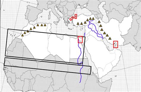 North Africa Southwest Asia Physical Features Diagram Quizlet