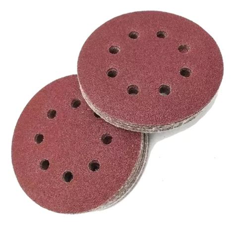 Juego De Discos De Papel De Lija Con Velcro Mm Grano