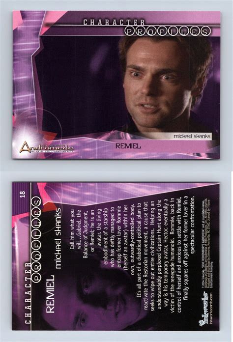 Remiel 18 Andromeda Reign Commonwealth 2004 Inkworks Trading Card