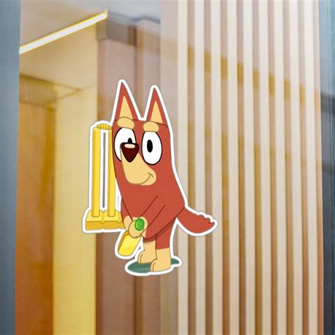 Bluey Bluey Stickers Vinyl Stickers Kiss Cut Etsy Israel