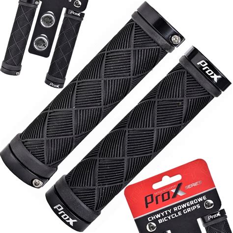 Chwyty gripy rowerowe do kierownicy PROX GP 93 miękkie czarne
