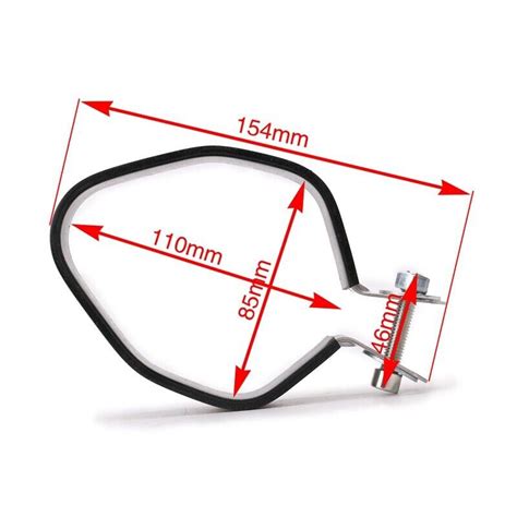 New Motorcycle Exhaust Pipe Muffler Silencer Hanger Hanging Clamp Strap