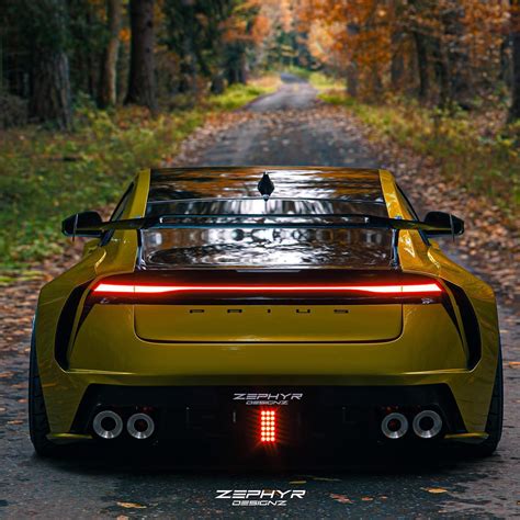 Prototype Wide Wide Body Kit For New Prius By Zephyr Designs