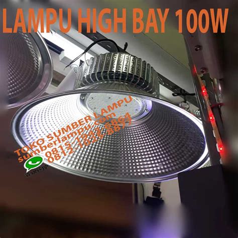 Jual Lampu High Bay 100W SMD LED 6000K Harga 2020 Sumberlampu