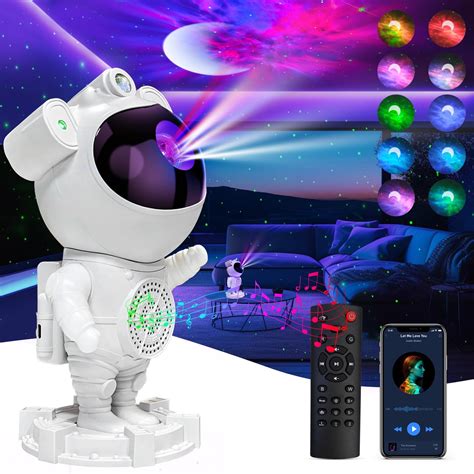 Projetor de luz de astronauta projetor de estrela e galáxia para