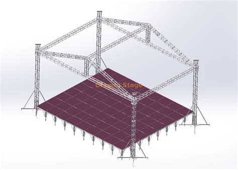 Typical 2x1m Modular Stage From China Typical 2x1m Modular Stage