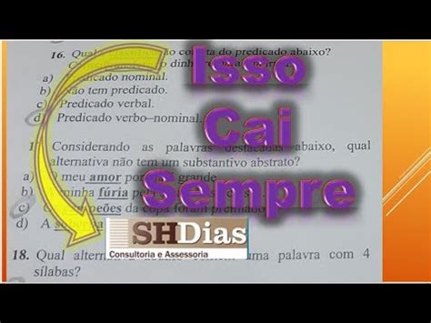 Quest Es De Portugu S Concurso Anterior Banca Shdias Prova De