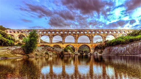 Photo Le Pont Du Gard Un Spectaculaire Aqueduc Romain