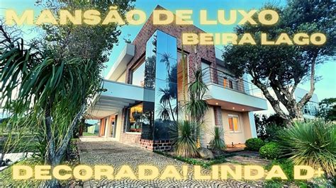 Mans O Mais Barata De Todo Youtube Decorada Beira Lago Linda D