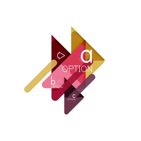 Desain Visualisasi Data Segitiga Pilihan Konsep Ide PNG Dan Vektor