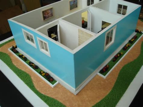 Casas Armables De Papel Para Maquetas Imagui
