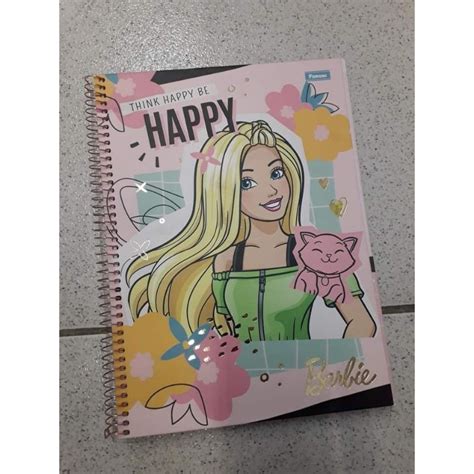 Caderno Da Barbie Adesivos Shopee Brasil