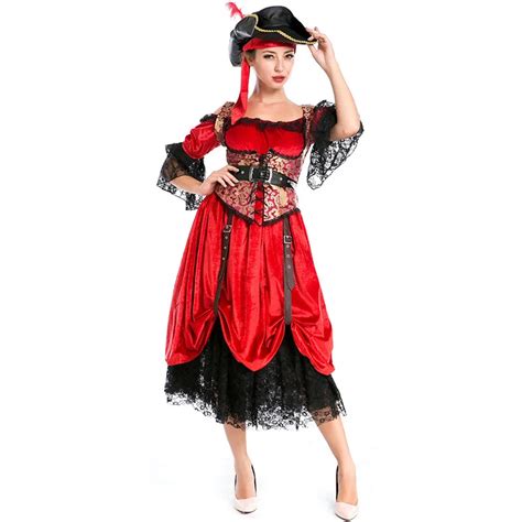 Sexy Halloween Costume For Women Plus Size Pirate Costume Woman Adult Female Party Pirates Of