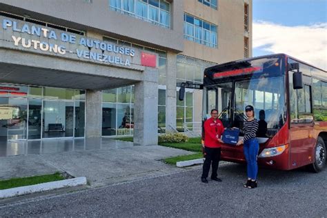Planta De Autobuses Yutong Venezuela S A Entrega Unidad Nueva ZK6118HGA