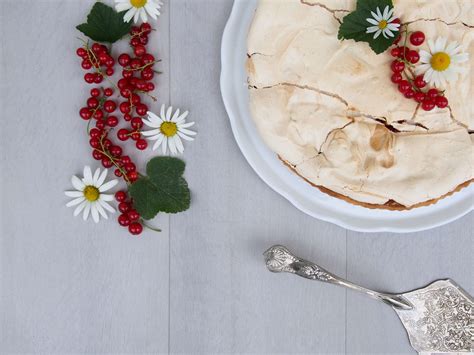 Tarte aux groseilles meringuée L Atelier d Al Blog mode et