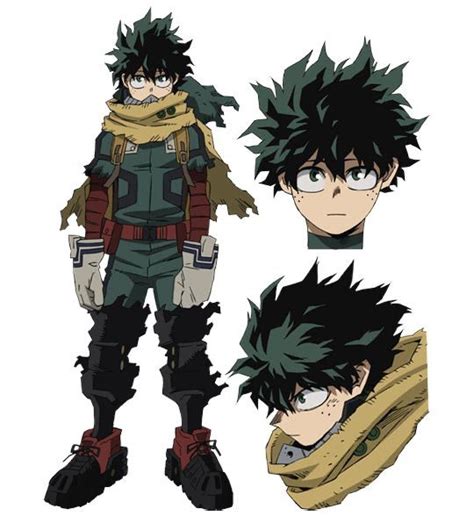 Bnha Izuku Midoriya Deku Vigilante In Character Art My