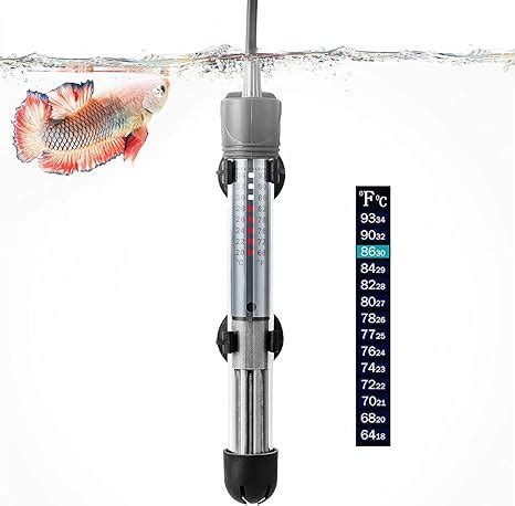 Amazon HITOP 25W 50W 100W 200W 300W Adjustable Aquarium Heater