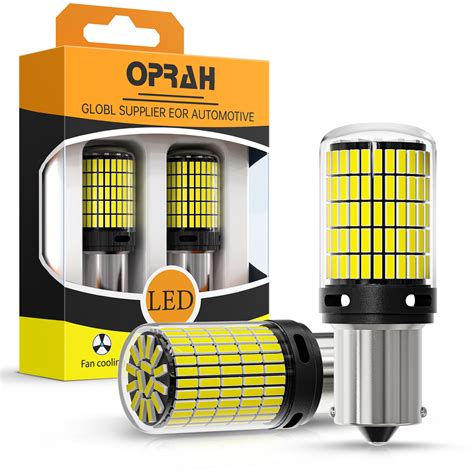 2pcs Canbus 4014 150smd Led Bulbs 1156 P21w Ba15s Bau15s Py21w 1157