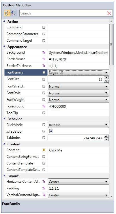 C Wpf PropertyGrid Stack Overflow
