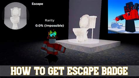 Roblox Skibidi Toilet Siege Defense Update Escape And Type P Badge