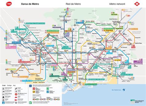 Mapa Metro Y Ferrocarriles Barcelona Mapa Lineas Porn Sex Picture