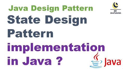 state design pattern implementation in java design pattern interview question behavioral