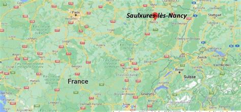 Où se trouve Saulxures lès Nancy Carte Plan Saulxures lès Nancy Où