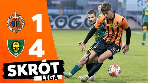 FORTUNA 1 LIGA Chrobry Głogów GKS Katowice 1 4 skrót YouTube