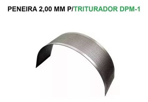 Peneira Mm P Triturador Dpm Da Nogueira Frete Gr Tis