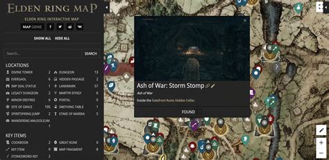 Steam Elden Ring Interactive Map