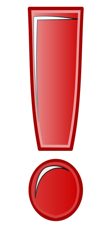 Signo de exclamación PNG Imagen PNG Mart