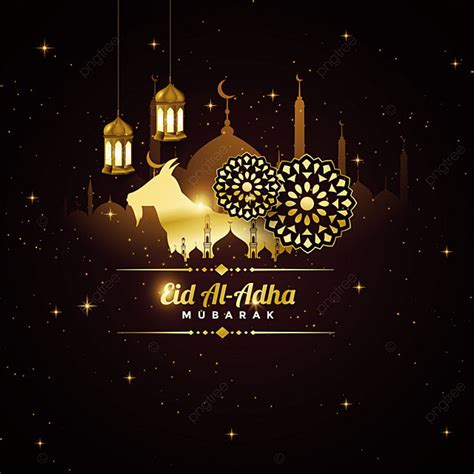 Fondo De Linterna De Mandala De Cabra Islámica Hermosa De Eid Al Adha