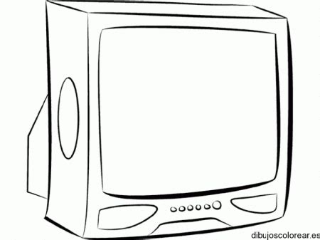 Televisor Para Colorear