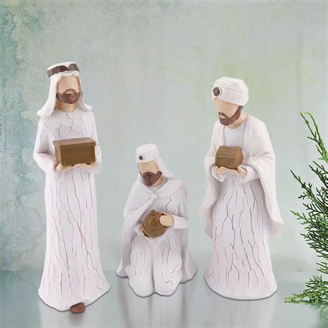 Buy The Three Wisemen The Real Life Nativity Sculpted Hand Painted