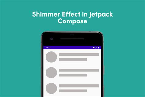 how to implement the shimmer effect using jetpack compose by mohammad derakhshan medium