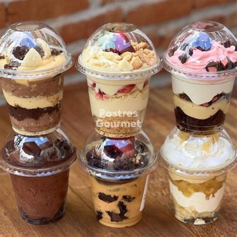 Postres en Vaso para vender Recetas fáciles Haga clic en la imagen