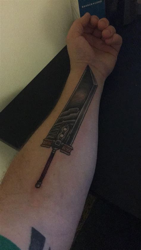 Buster Sword Tattoo