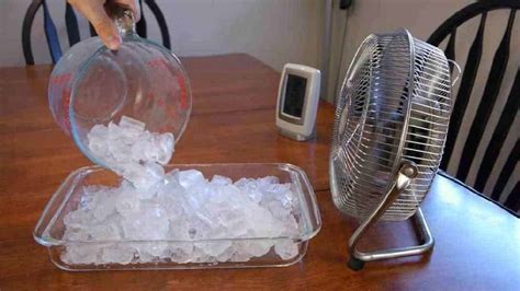 Il suffit de glaçon pour rafraîchir la maison à 0 centime