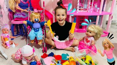 Kız Oyunları Ada ile Evcilik Videosu Oyuncak Bebek Videosu Kız Oyunları