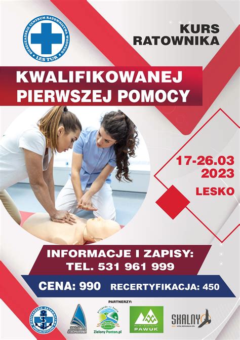 Kurs Kwalifikowanej Pierwszej Pomocy Fundacja Bieszczadzkie