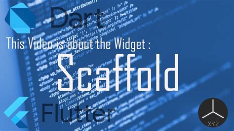 4 Flutter Widgets شرح الـ Scaffold widget في الـ Flutter YouTube