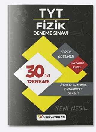 Veri Yay Nlar Tyt Fizik Sym Format Nda Video Z Ml Yeni Nesil