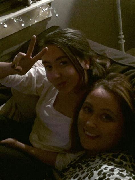 Mother And Daughter Selfie