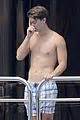 Patrick Schwarzenegger Shirtless St Tropez Vacation Continues