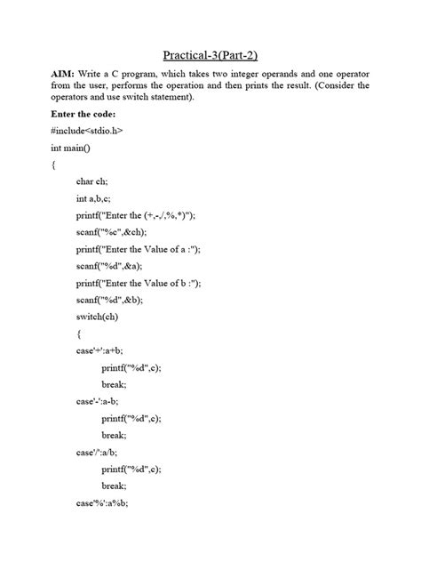 practical 3 part 2 pdf