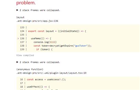 🧐[问题] ant design pro v5 的app js里面，怎么使用usememo去监听路由地址变化？ · issue 9389 · ant design ant design