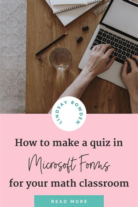 How To Make A Quiz In Microsoft Forms Lindsay Bowden