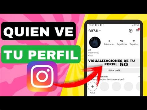 Como Saber Quien Visita Mi Perfil En Instagram Youtube